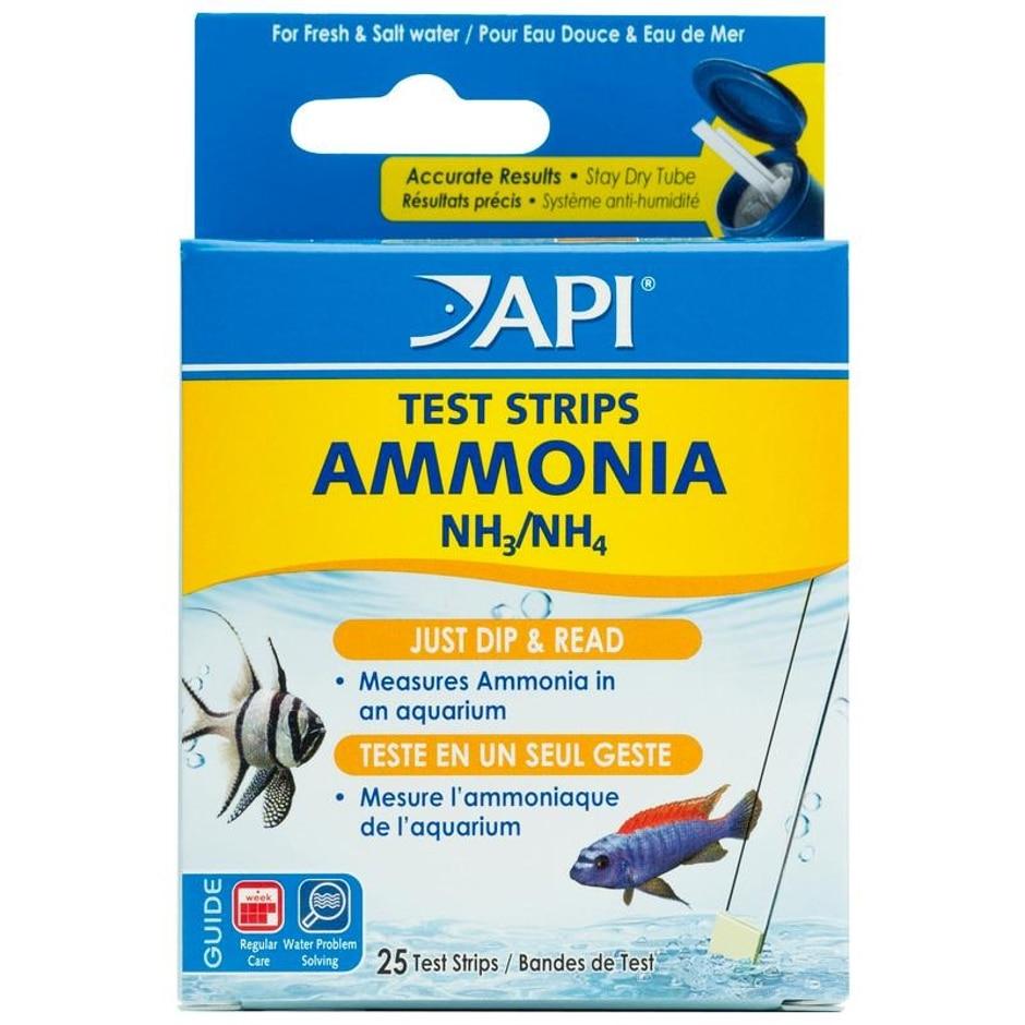 API AMMONIA AQUARIUM TEST STRIPS - Philadelphia, PA - Monster Pets